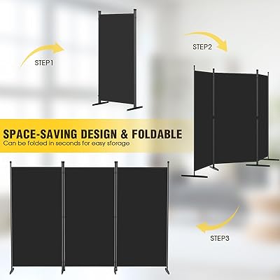 Amazon.com: RANTILA Single Large Panel Room Divider, Privacy Screen for ...
