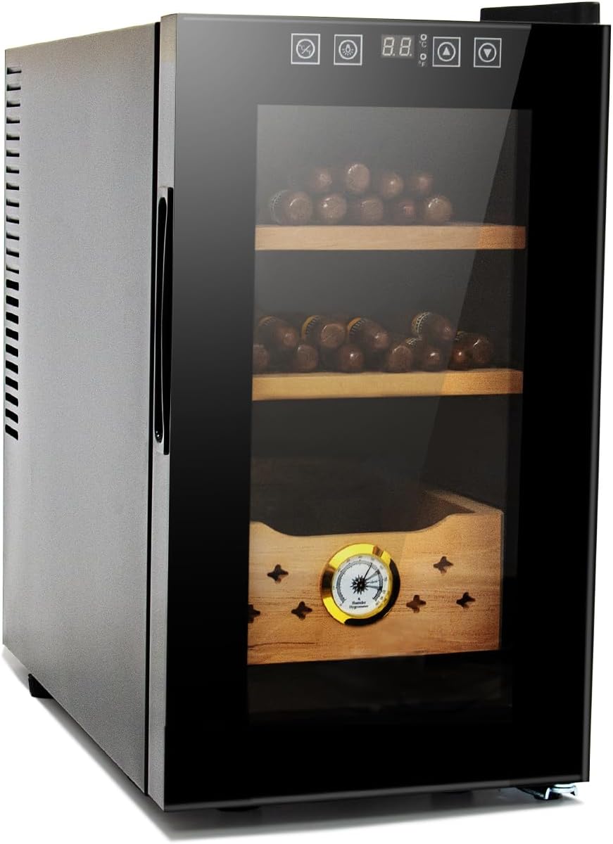 Amazon.com: 25L Electric Humidor, 150 Cigars Capacity Cigar Humidor ...