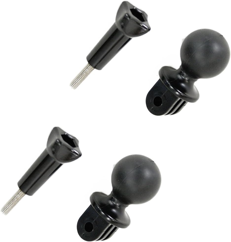 Amazon.com: 2PC 1" Ball Mount Adapter for Insta360 One X3 X2 X R RS GO ...