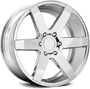 Amazon.com: Verde Custom Wheels V24 Invictus Chrome Wheel (24 x 10 ...