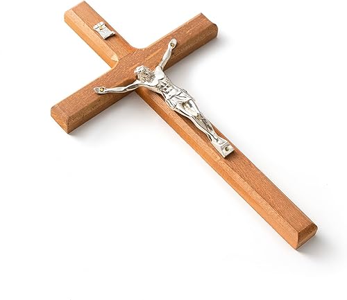 Meolyx Crucifijo - Juego de cruces católicas hechas a mano con rosario ...