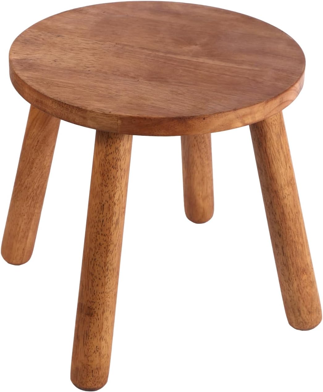Amazon.com: Bloomingville Round Mango Wood Stool, Natural, 13" Round x ...