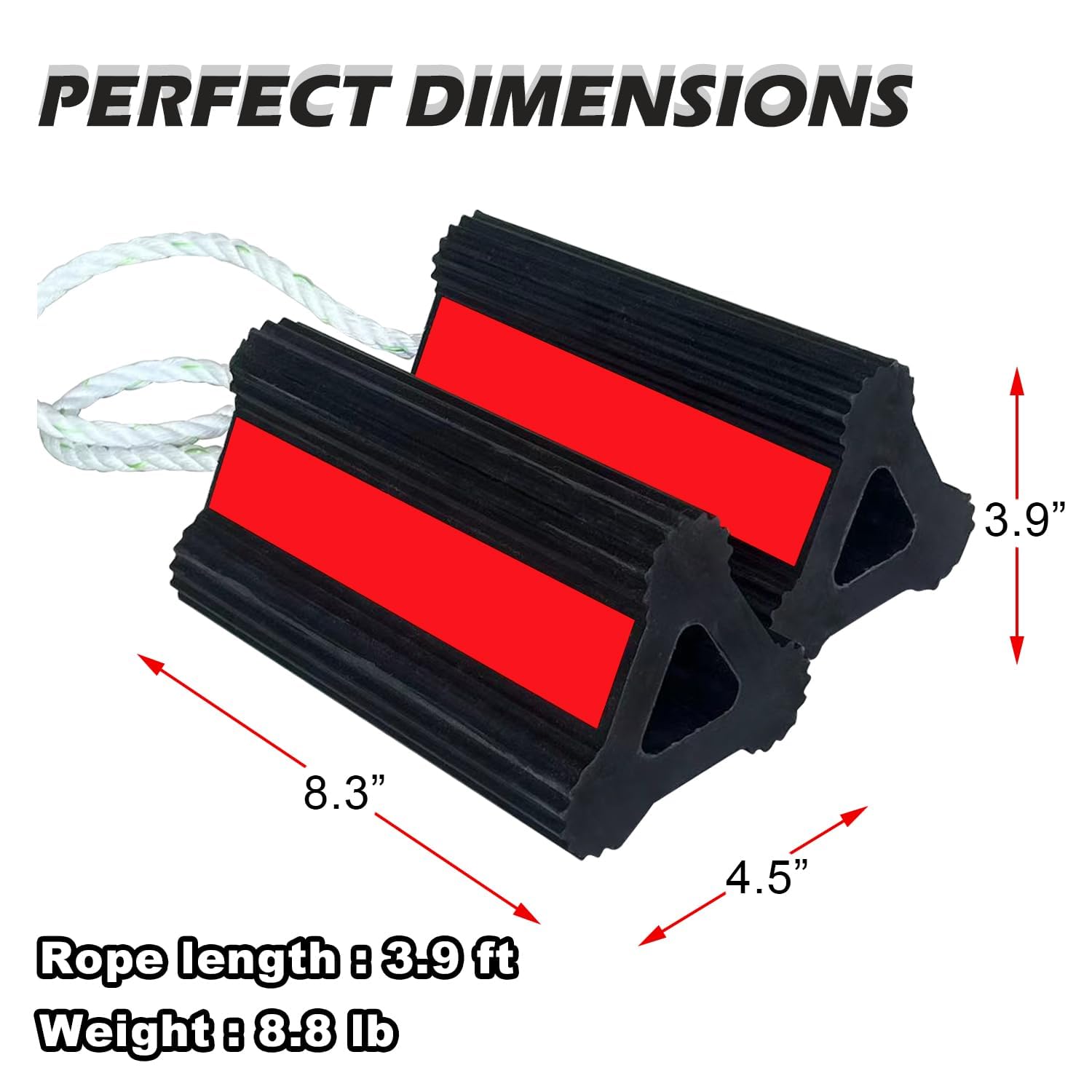 Snapklik.com : Vacallity Wheel Chocks For Travel Trailers Camper RV ...