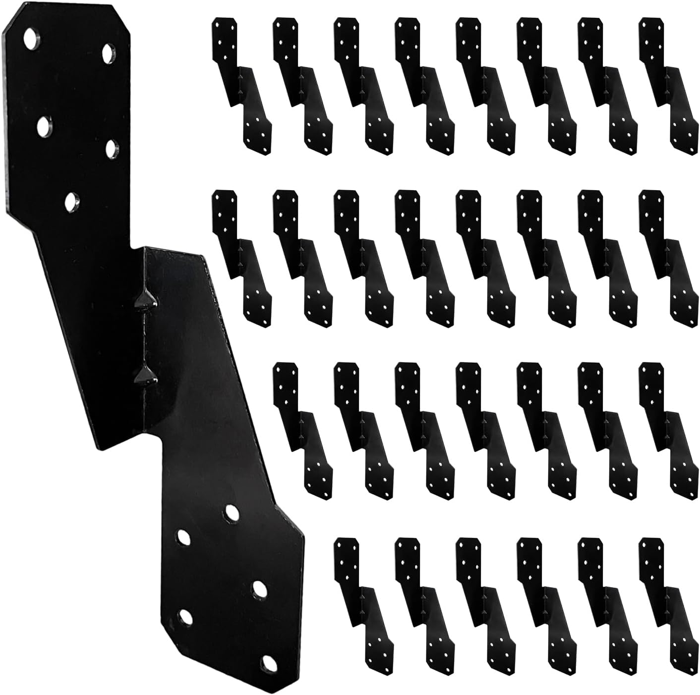 Amazon.com: ZUVELLO 1.68" Inner Width Strong Hurricane Tie Straps ...