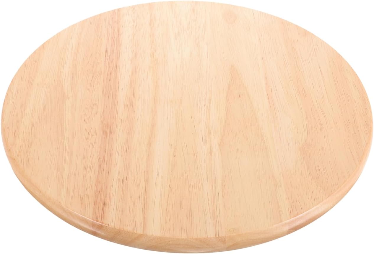Amazon.com: Gogogmee Round Wooden Stool Seat Replacement Stool Wood ...