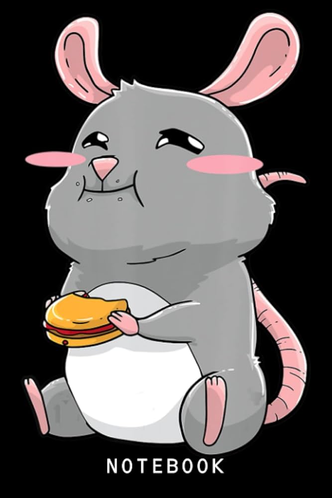 Cute Anime Rats Cute Rat Cartoon Vector Illustration PNG Images | AI