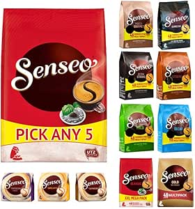 5 Senseo Coffee Packs - Pick Any 5 from 13 Blends Inc: Classic ...