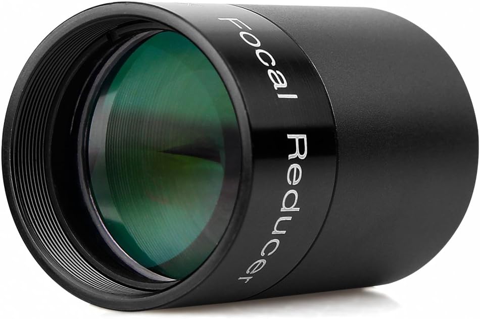 SVBONY Reducer for Telescope 1.25 inches 0.5X Focal Reducer with C ...