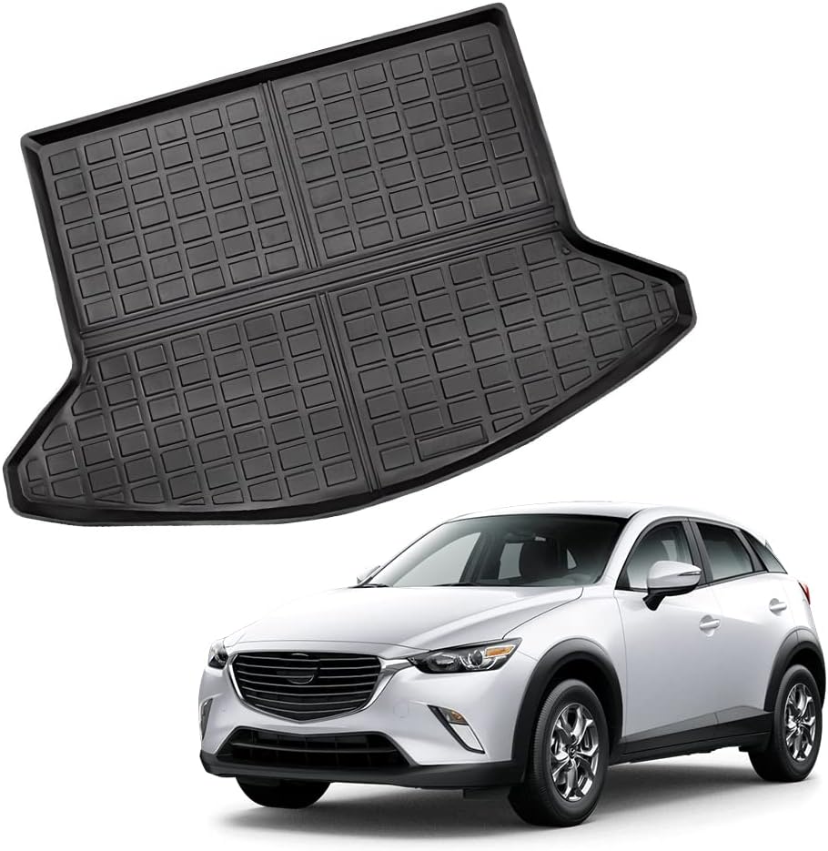 X-CAR Heavy Duty Cargo Rubber Waterproof Mat Boot Liner Compatible with ...