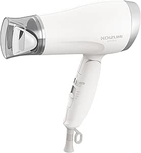 Amazon | コイズミ ヘアドライヤー マイナスイオン 軽量 コンパクト ホワイト KHD-9620/W | コイズミ(Koizumi) | ヘアドライヤー 通販