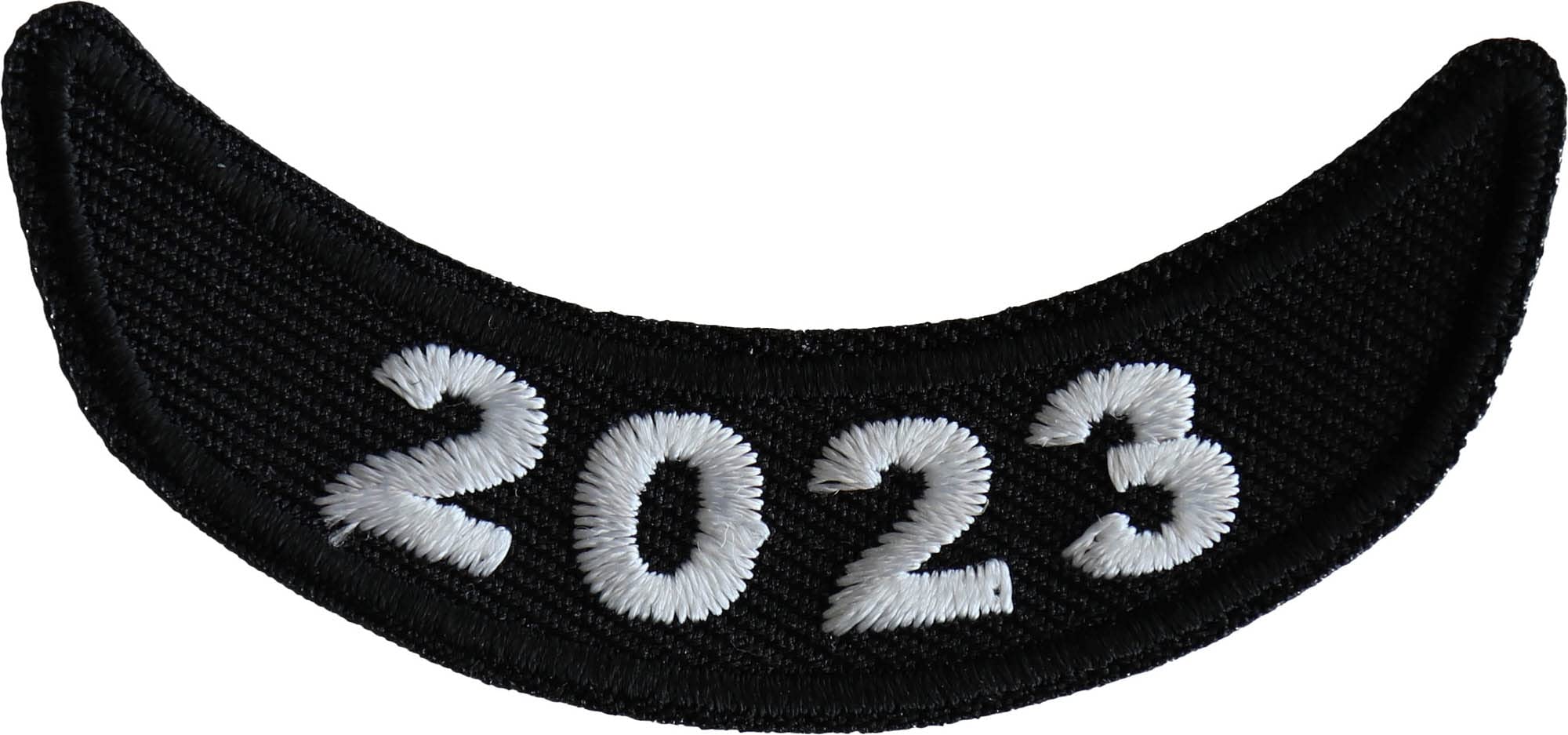 Amazon.com: 2023 Year Patch Lower Rocker White - 2.5x1 inch ...