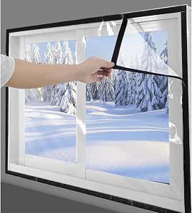 40x40cm,Window Insulating Film - Transparent Insulating Foil for ...