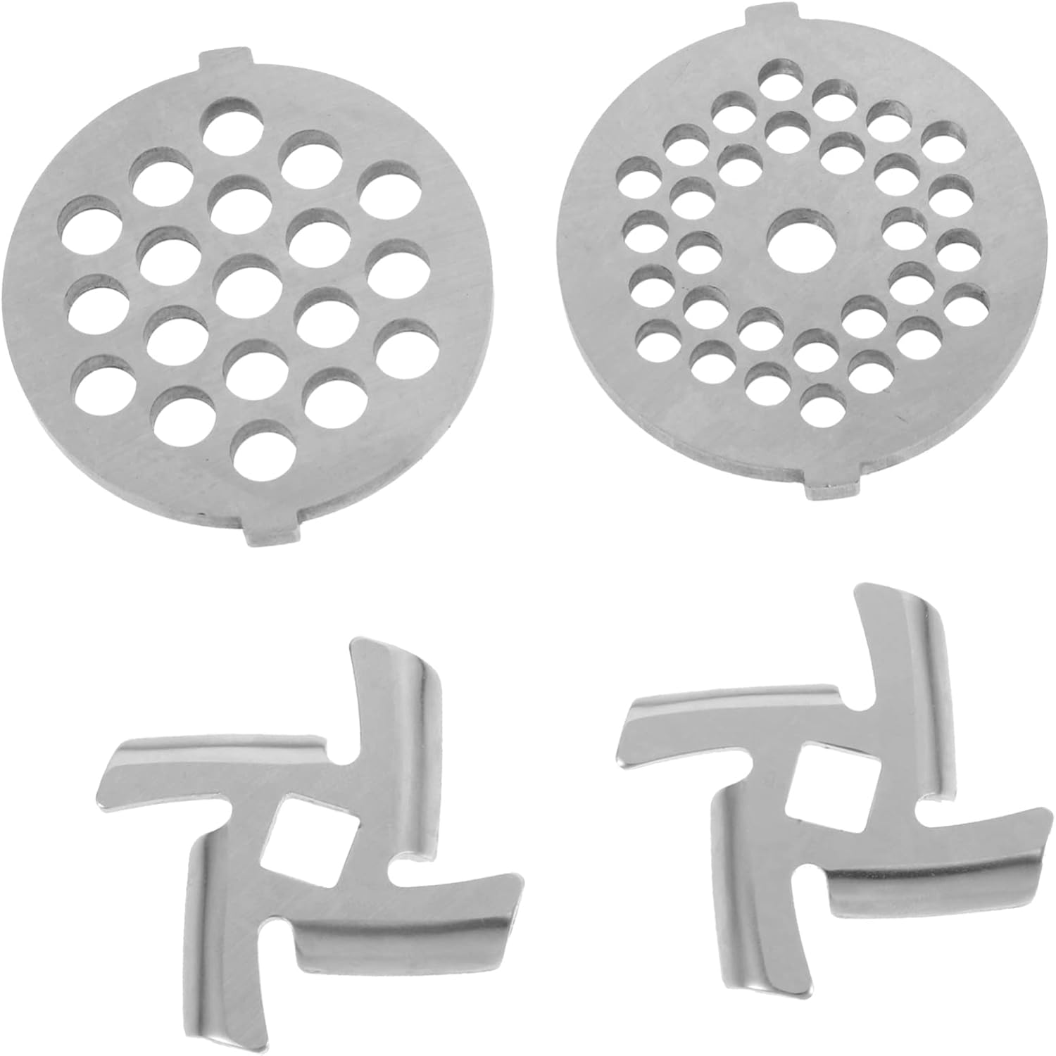 Amazon.com: FUNOMOCYA 4pcs Meat grinder accessories Mixer Plate Discs ...