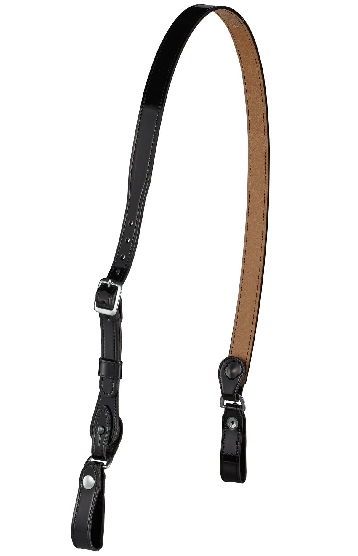 Snapklik.com : JAY-PEE Sam Browne Shoulder Strap 1 1/4 Inch Leather Cross Strap Includes 2 D ...