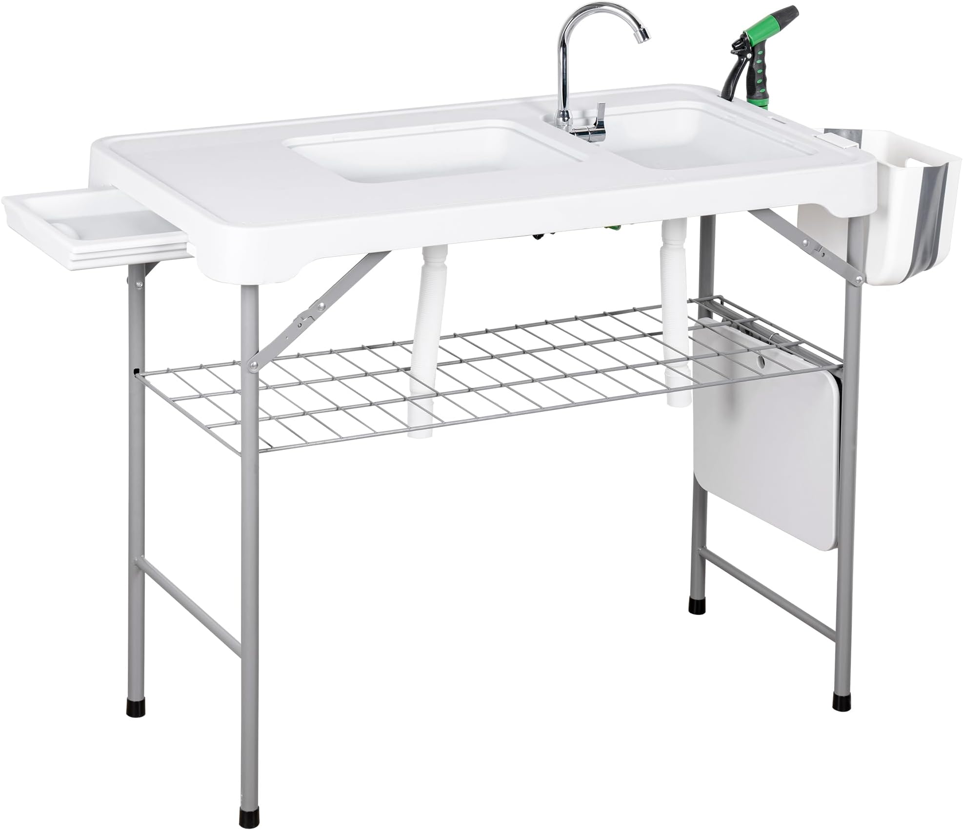 Amazon.com: Mouuy Heavy-Duty Dock-Mounted Fish Fillet Table, 46.5'' L x ...