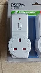 STATUS Remote Control Socket | White Remote Control Plug UK | Pack of 2 ...