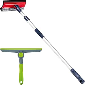 Amazon.com: DSV Standard Professional Window Squeegee 10" and Shower Squeegee 10'' : Health ...