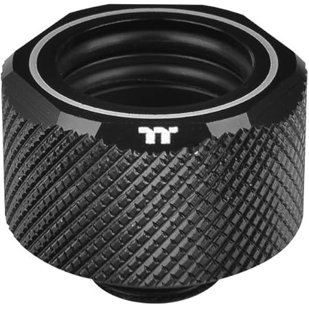 Amazon.com: Thermaltake Pacific Black 4 Build-In O-Rings C-Pro G1/4 PETG 16mm OD Compression ...