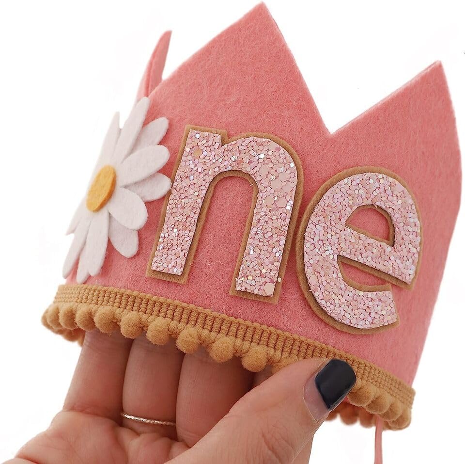 Snapklik.com : Daisy Boho 1st Birthday Crown,Daisy Themed First ...