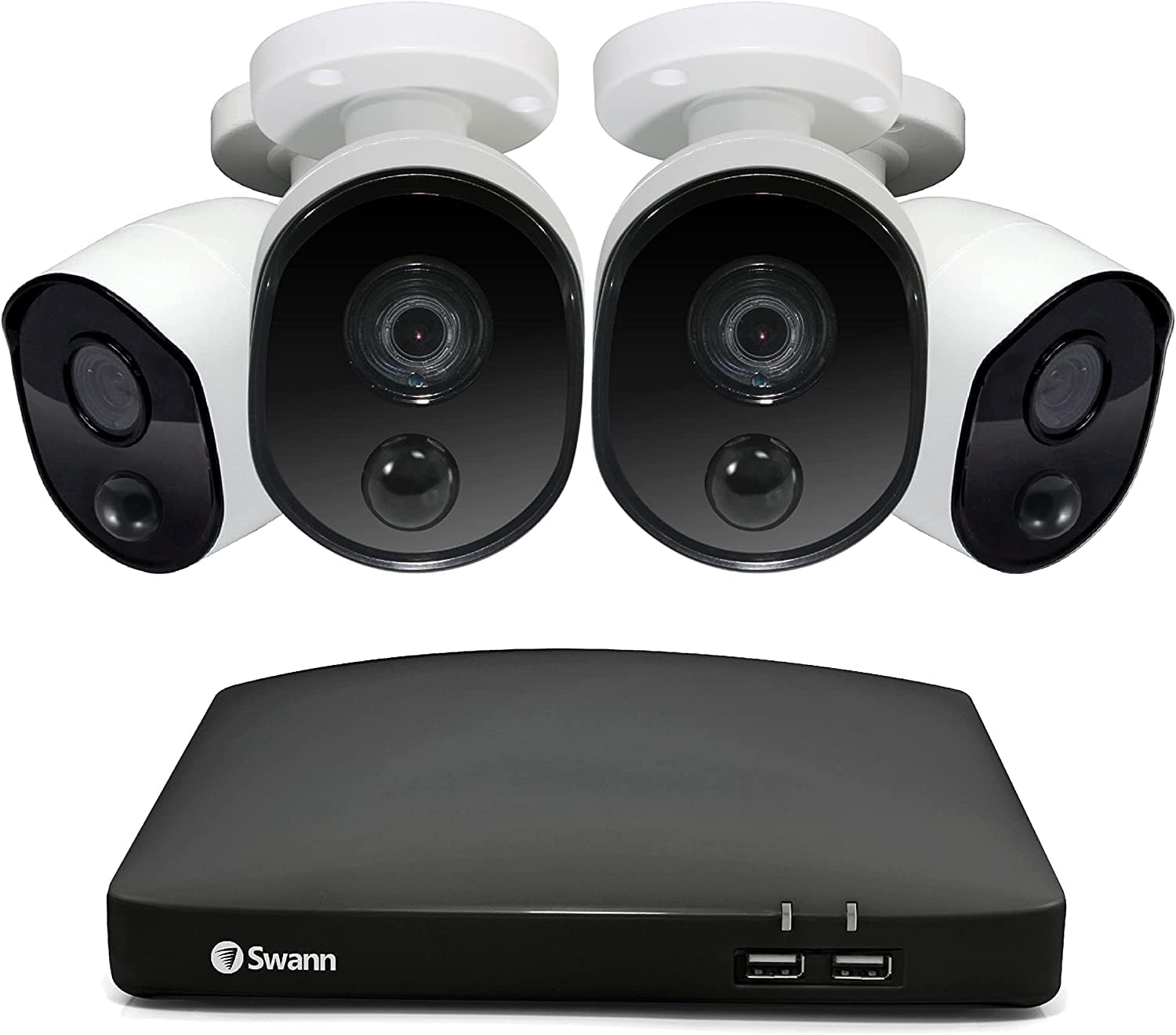 Amazon.com: Swann Home DVR Security Camera System with 64GB Storage ...