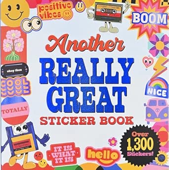 Another Really Great Sticker Book (over 1,300 stickers!): Peter Pauper ...