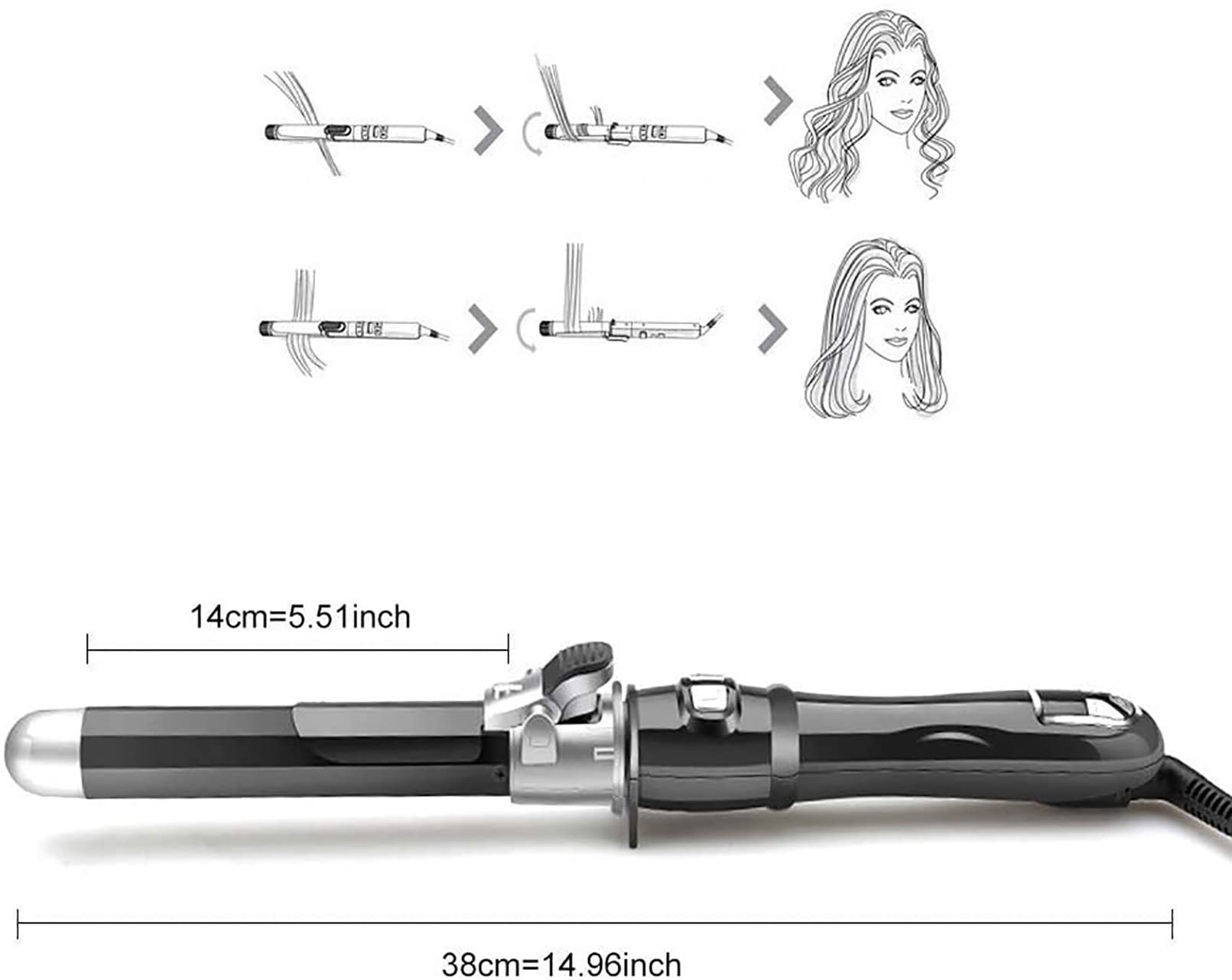 Curling Iron Drawing