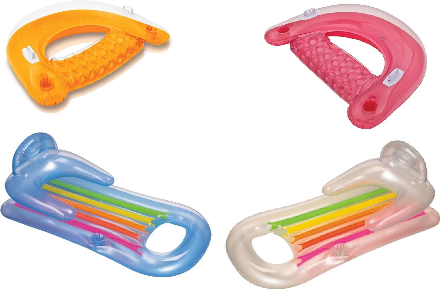 Amazon.com: Intex Swimming Pool Lounger (2 Pack) King Kool Swimming ...