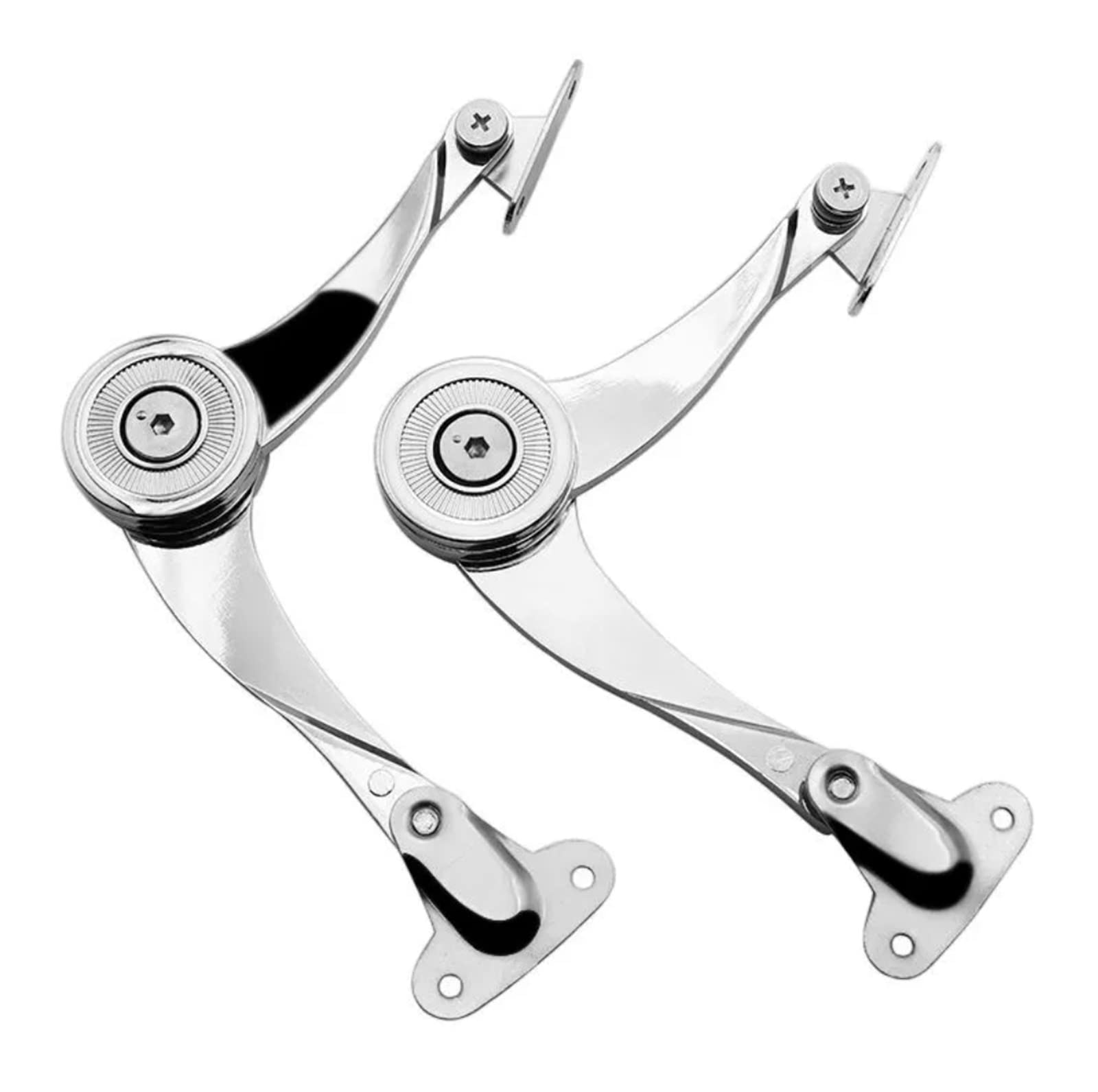 Decohomeforu Cabinet & Furniture Stainless Steel Hinges Heavy Duty Lid ...