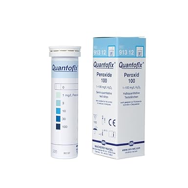 QUANTOFIX PEROXIDE 100 - Semi-quantitative test strips : Amazon.in ...