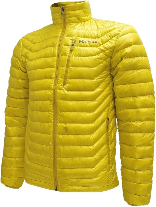 Amazon.com: Marmot Men's Quasar Jacket Yellow 72220 9149, L : Clothing ...