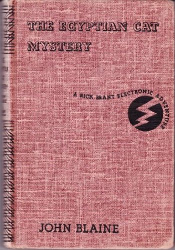THE EGYPTIAN CAT MYSTERY-RICK BRANT SERIES-DUSTJACKET-RED TWEED COVERS ...