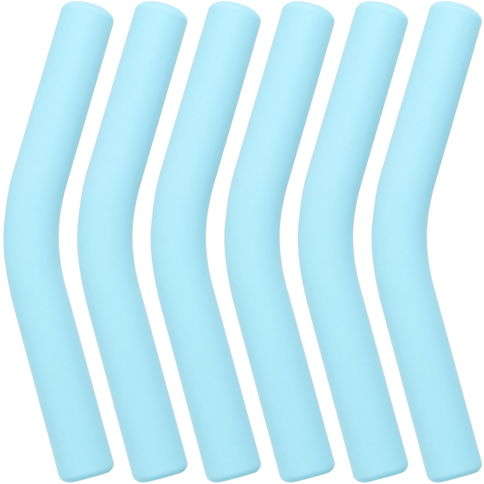 Amazon.com: HINZIC 6Pcs Metal Straw Silicone Tips 5/16 IN Wide(8mm ...
