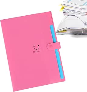 Amazon.co.jp: File Folder A4, Split Waterproof A4 Document Holder ...