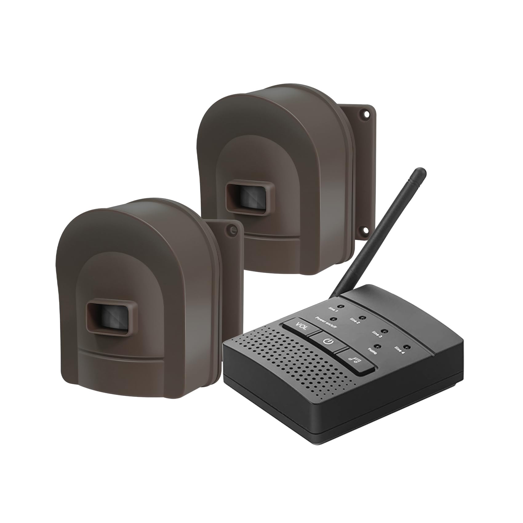 Amazon.com: 1/2 Mile Hosmart Driveway Alarm Wireless Sensor System ...