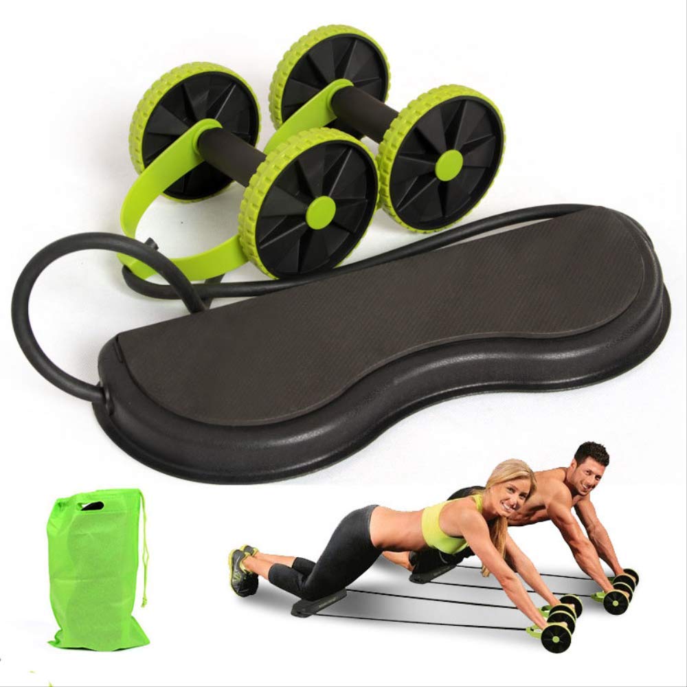 Qwe Muscle Exercise Equipment Power Roll Abdominal And Full Body ...