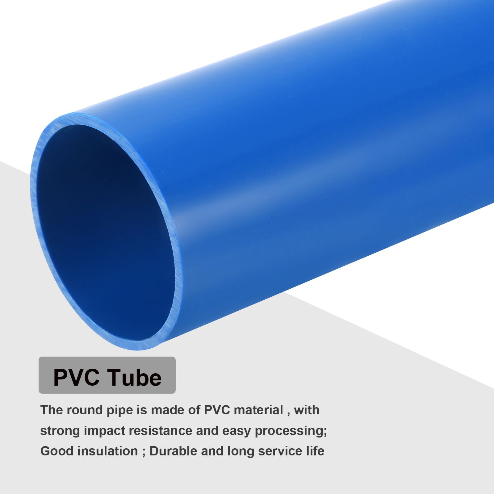 Snapklik.com : PVC Rigid Tube Round Pipe Hardware Tubing 57mm ID 63mm ...