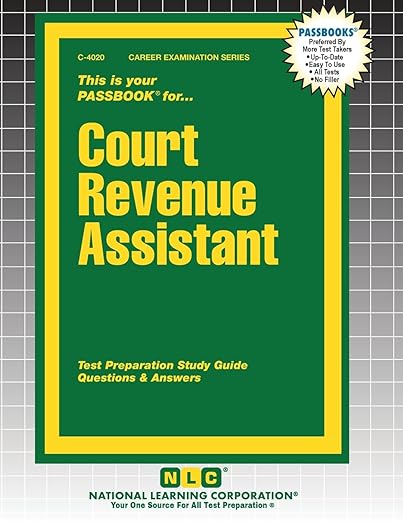 Court Revenue Assistant (Career Examination): Passbooks: 9781799340201 ...
