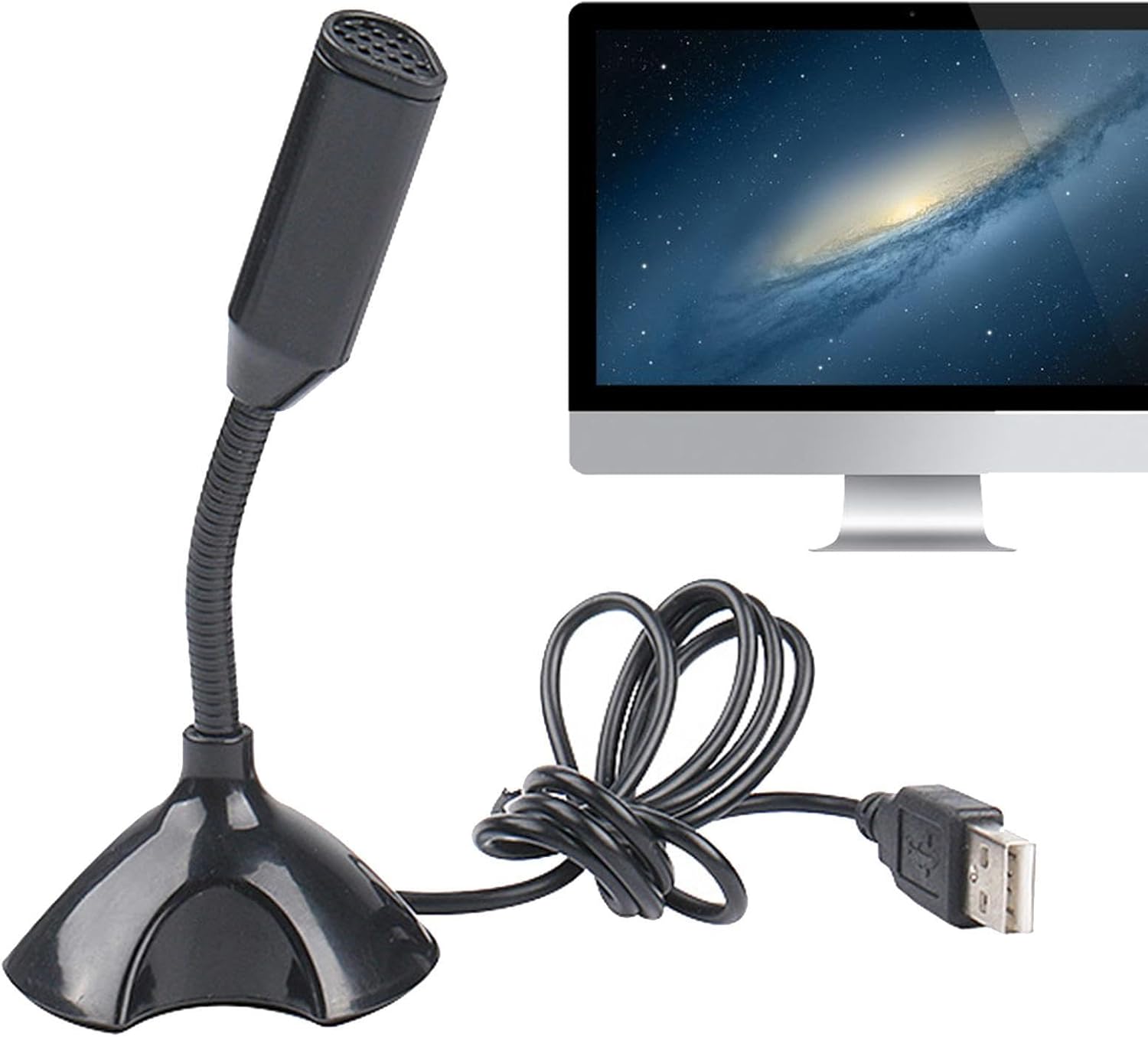 LearnLyrics Computer USB Microphone - Studio Portable Microphones ...