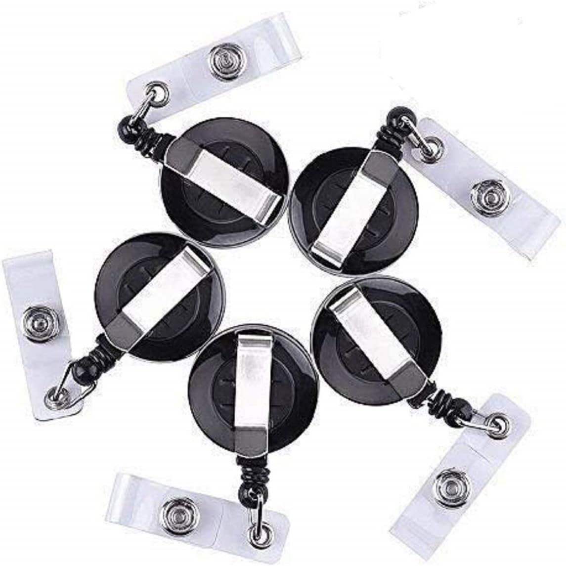 Imprint ID Badge Clips | Loose Set of 20 : Amazon.in: Office Products