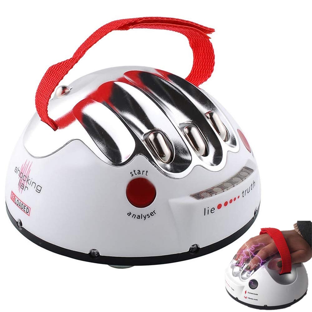 Buy Polygraph Test Electric Safety Electric Shock for Party Game Truth ...