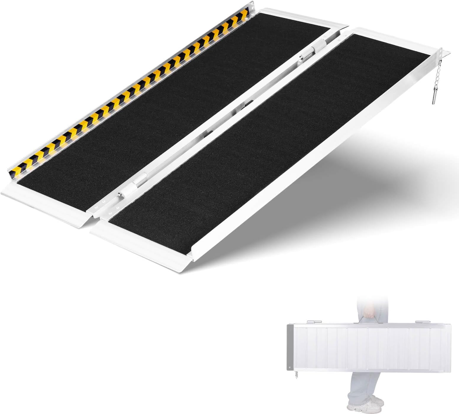 Amazon.com: UOKRR Portable Wheelchair Ramp 3F, Non-Slip Folding Ramps ...