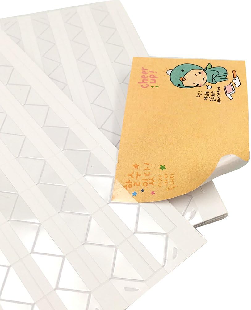 Amazon.com: 10 Sheet (1020-pack) Photo Corners Self Adhesive PVC Paper ...