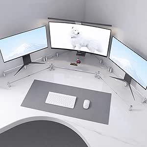 Amazon.com: BBHW Corner Monitor Stand Large Monitor Shelves Kit Acrylic ...