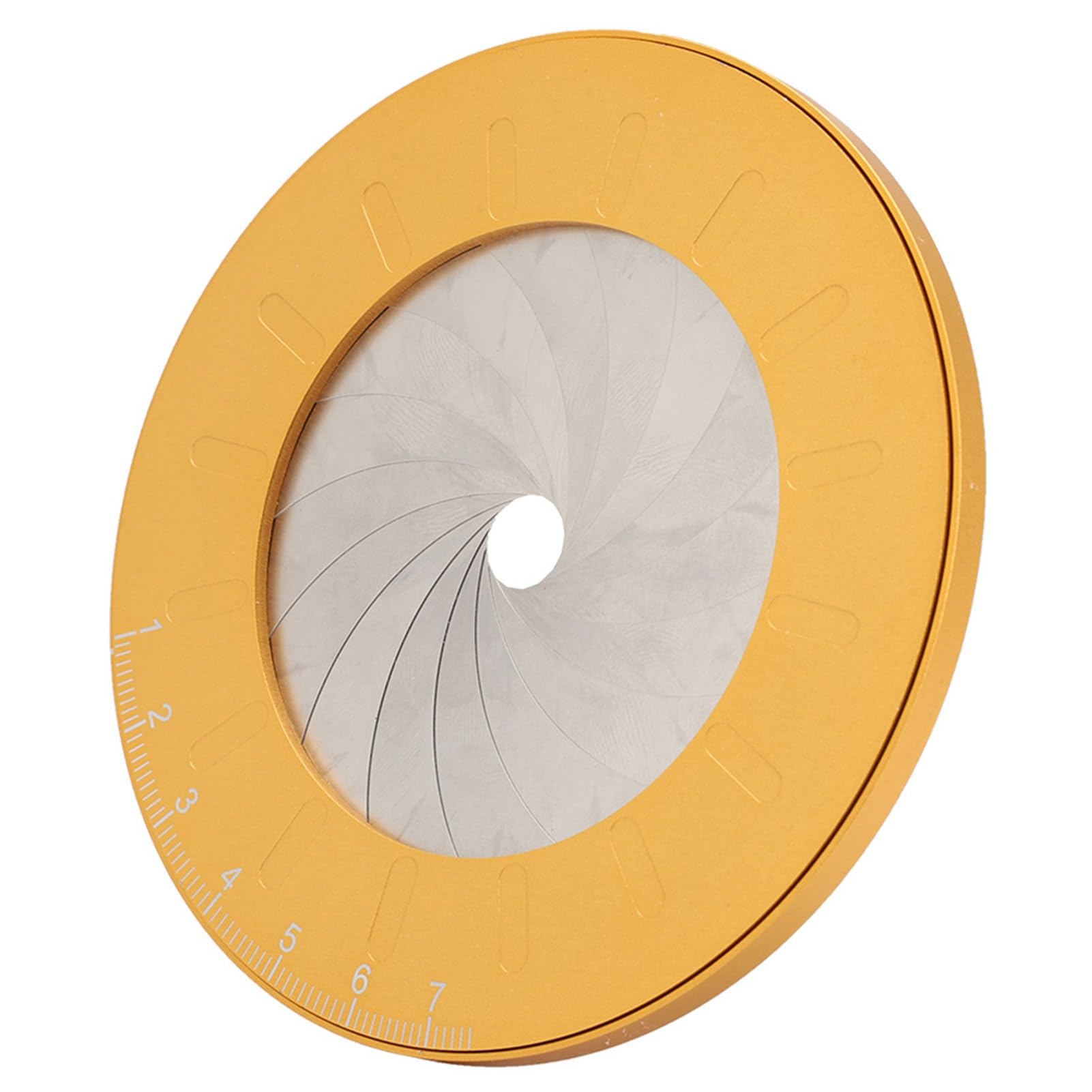 Snapklik.com : Round Circle Template Ruler Tool, Stainless Steel Metal ...