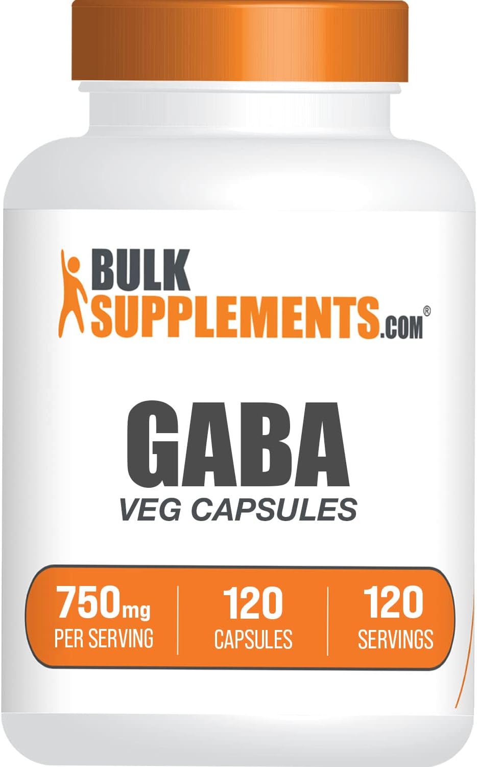 BULKSUPPLEMENTS.COM Gamma Aminobutyric Acid Capsules - GABA 750mg - GABA Calm - GABA Supplements ...