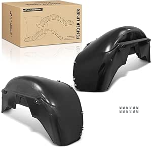Amazon.com: A-Premium Pair Rear Inner Fenders Liner Splash Shield Set ...