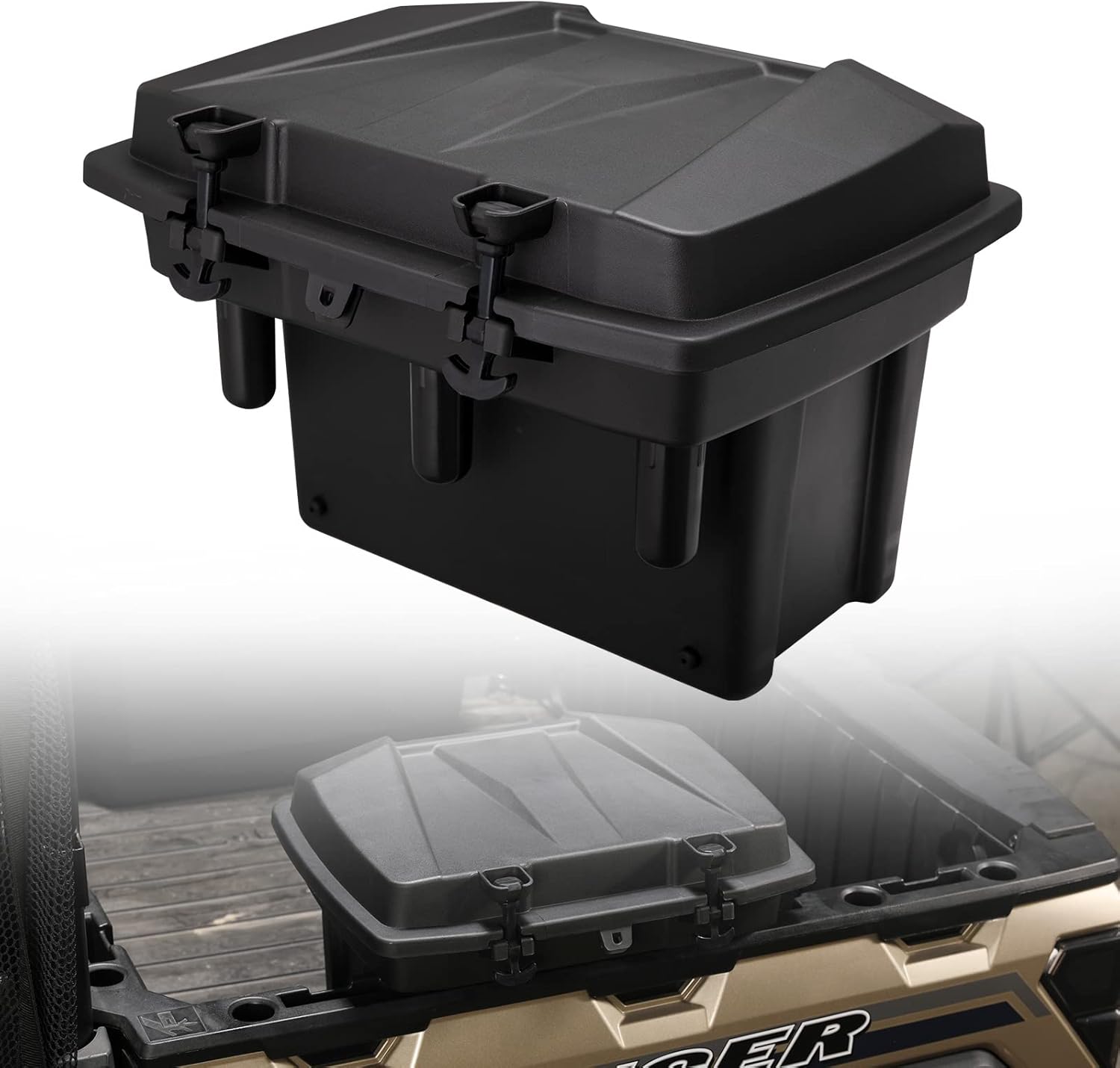 Amazon.com: A & UTV PRO Bed Storage Box 5.5GAL Compatible with Polaris ...