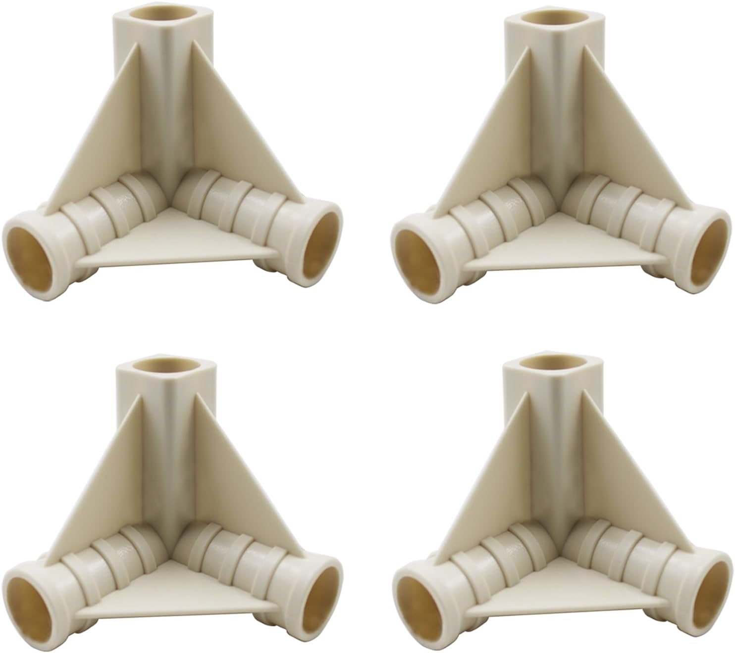 Amazon.com : Rsoise 3-Way 16mm 5/8'' PVC Pipe connectors for Outdoor ...