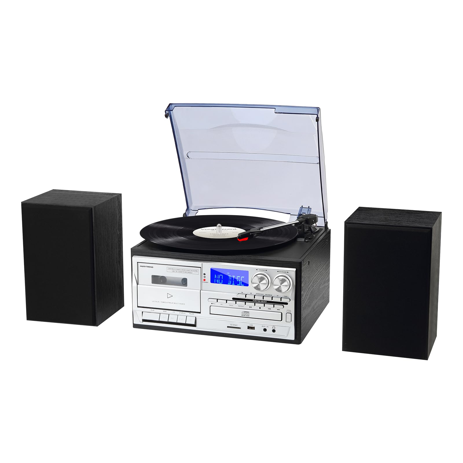 Snapklik.com : 10 In 1 Multi-Function Record Player