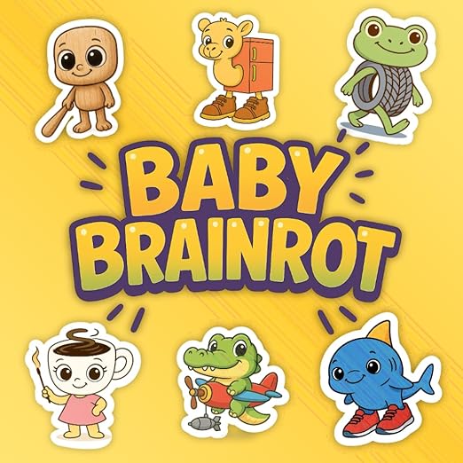 Amazon.com: Italian Baby Brainrot Coloring book: +40 Cute and funny ...